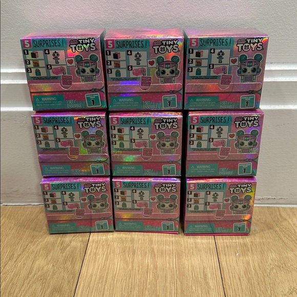 L.O.L. Surprise! | Toys | Tiny Toys Surprise Boxes Series Lot Of 9 ...
